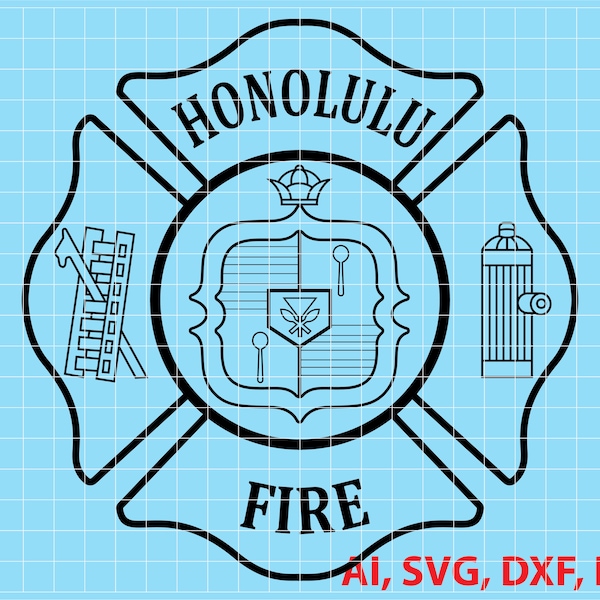 Custom Fire Department Logo - Etsy