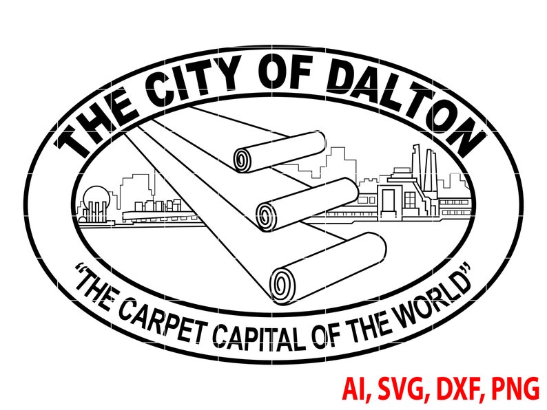 City of Dalton Seal Vector Logo SVG (digital Download) - Etsy