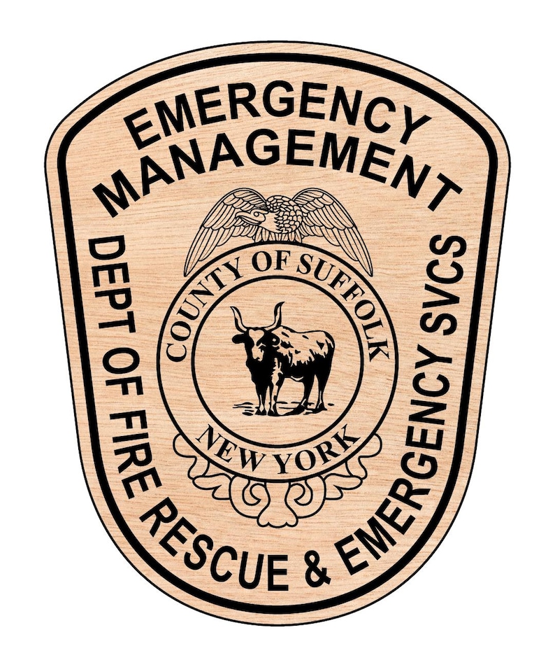 Suffolk County Fire Rescue Patch SVG Vector - Etsy