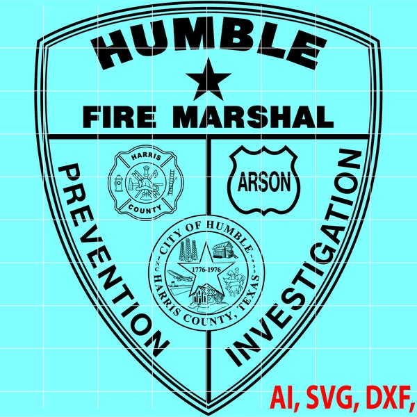 Fire Marshal Badge - Etsy