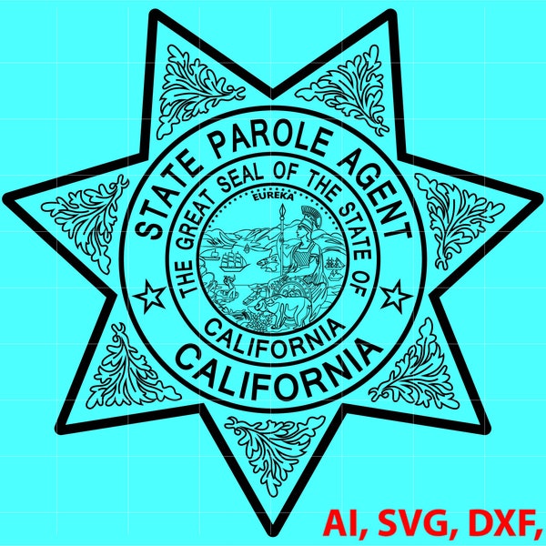 Parole Badge Svg - Etsy