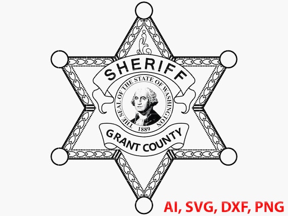 Esquema De La Insignia Del Sheriff Insignia Del Sheriff S. La Leyenda