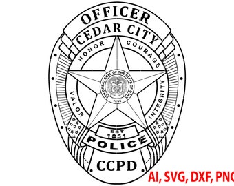 City of Milwaukee Police Sergeant Badge, Logo, Seal, Custom, Ai, Vector ...