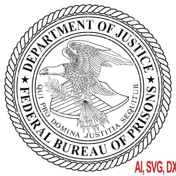 Federal Bureau of Prisons Badge - Etsy