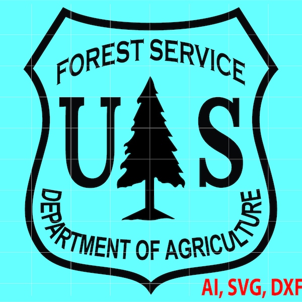Forest Service Logo Svg - Etsy