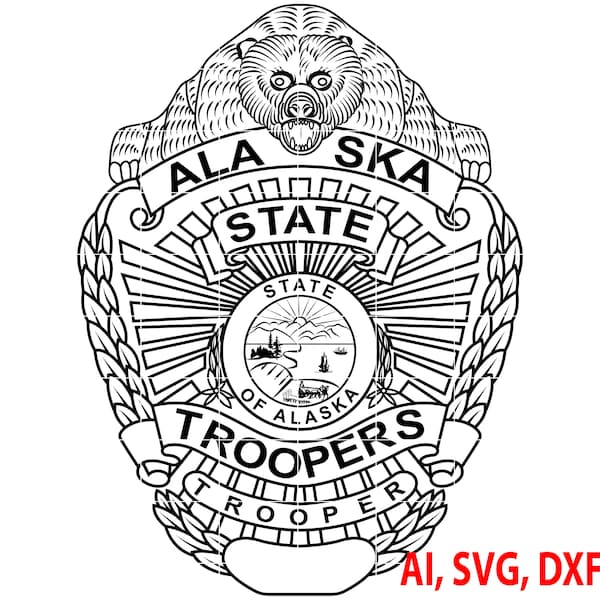 State Trooper - Etsy