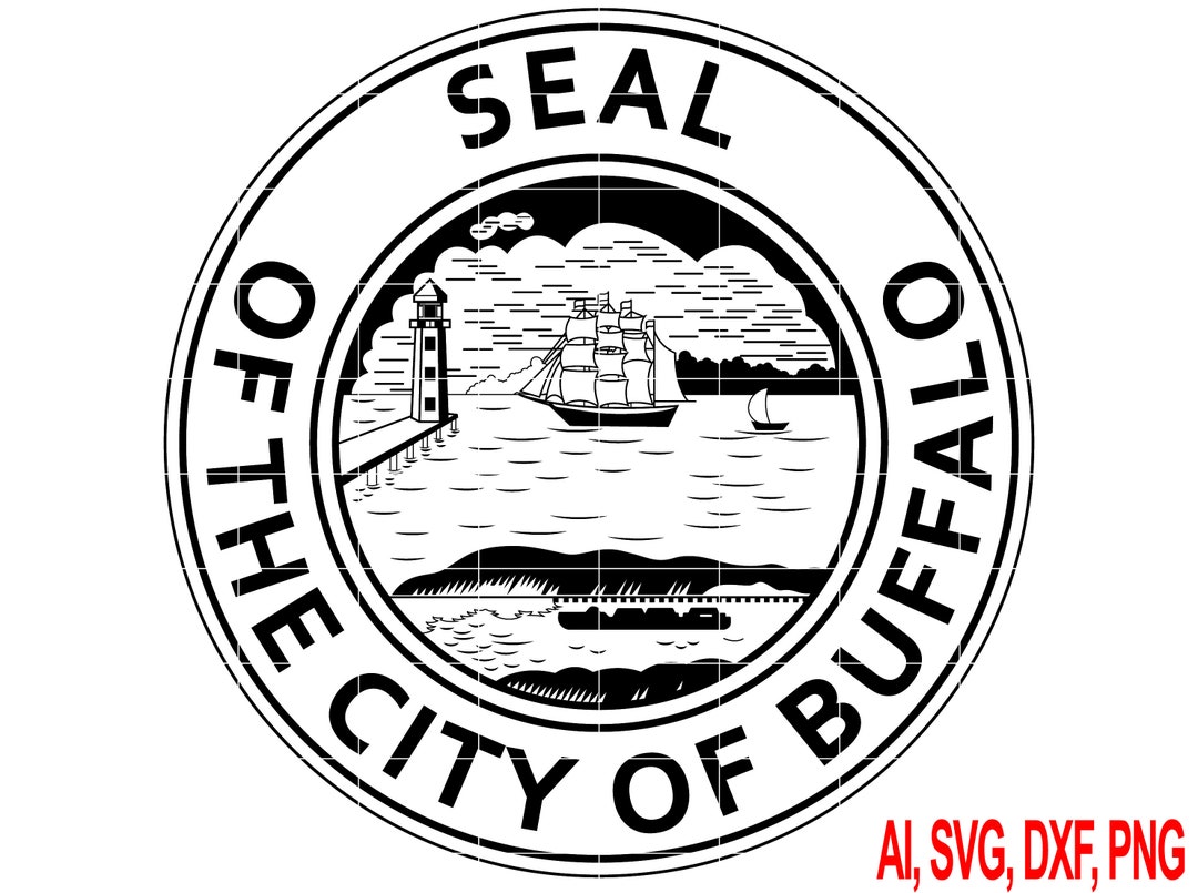 City of Buffalo Seal Vector Art - Etsy