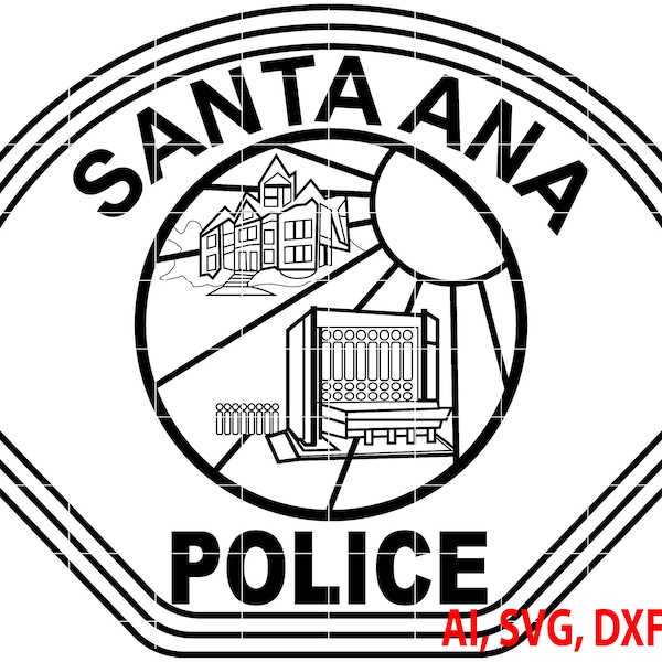 Santa Ana Logo Svg - Etsy