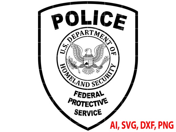 Police Logo U S Department of Homeland Security Badge Logo - Etsy