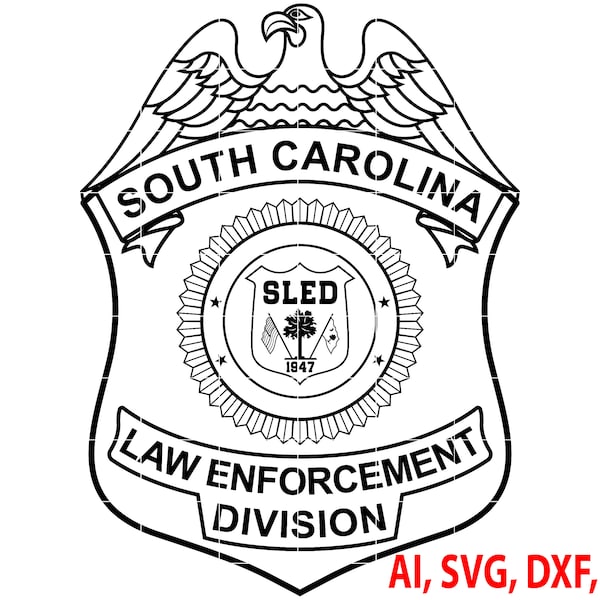 South Carolina Badge Svg - Etsy