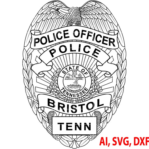 Police Badge - Etsy