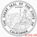 The Great Seal of the State of California Badge, Logo, Seal, Custom, Ai ...