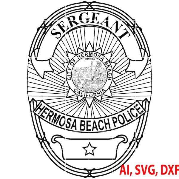 Police Sergeant Svg - Etsy