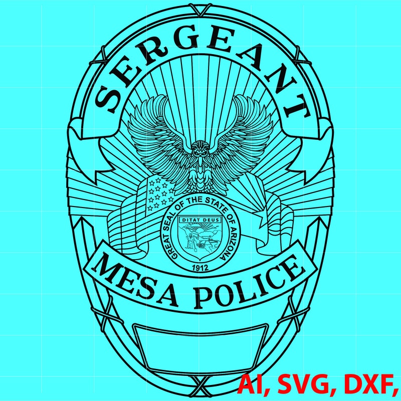 Sergeant Chevron Svg - Etsy