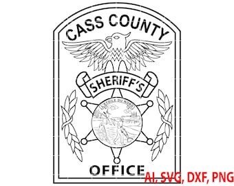 Harris County Sheriff Badge Vector Art, Badge, Logo, Seal, Custom, Ai, Vector, SVG, DXF, PNG ...