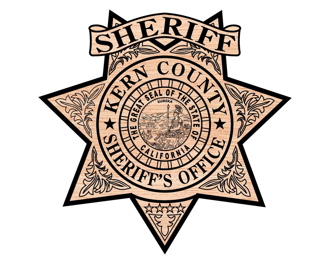 Kern County Sheriff Badge, Logo, Seal, Custom, Ai, Vector, SVG, DXF ...