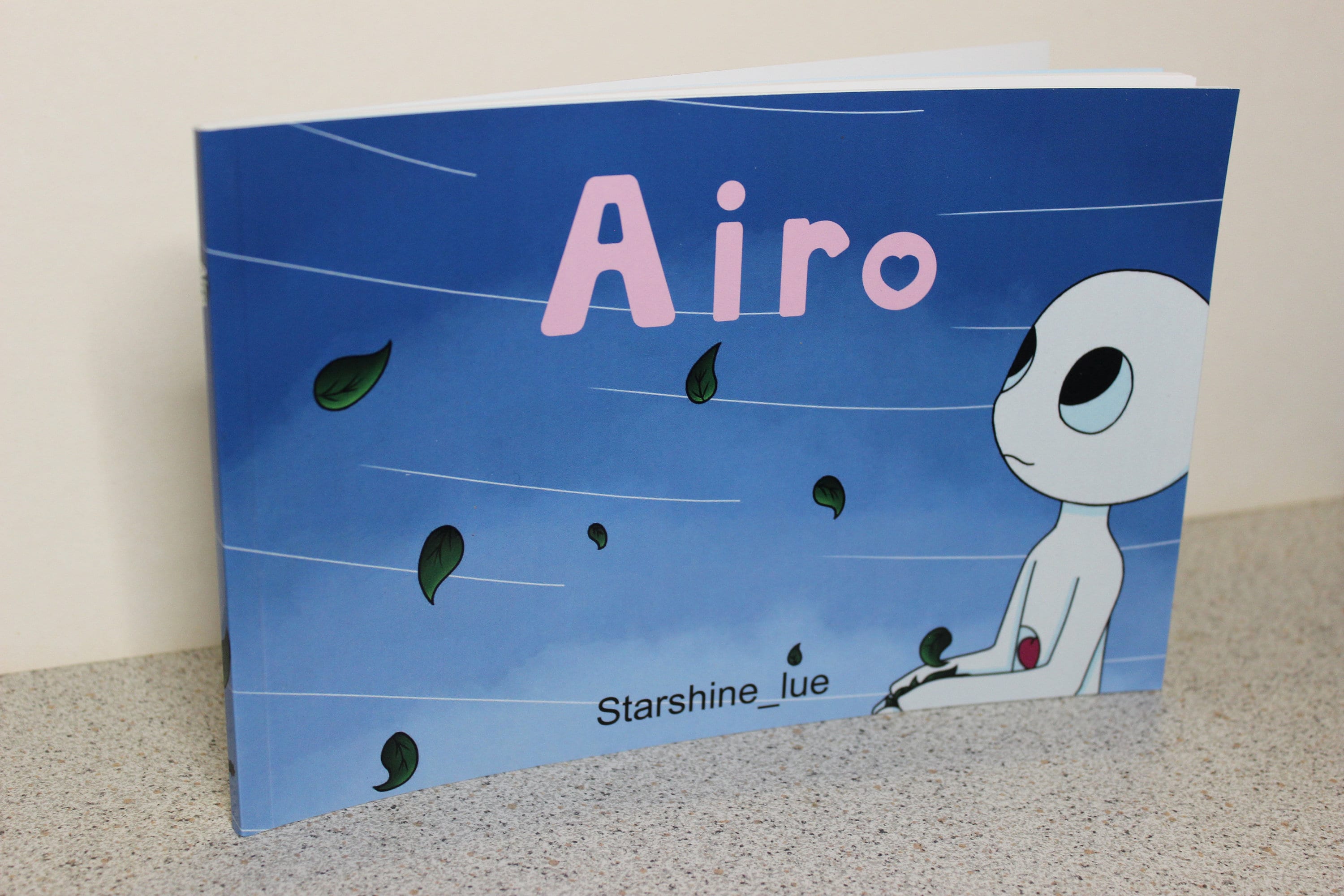 Airo A Visual Based Graphic Novel with Stickers - Etsy