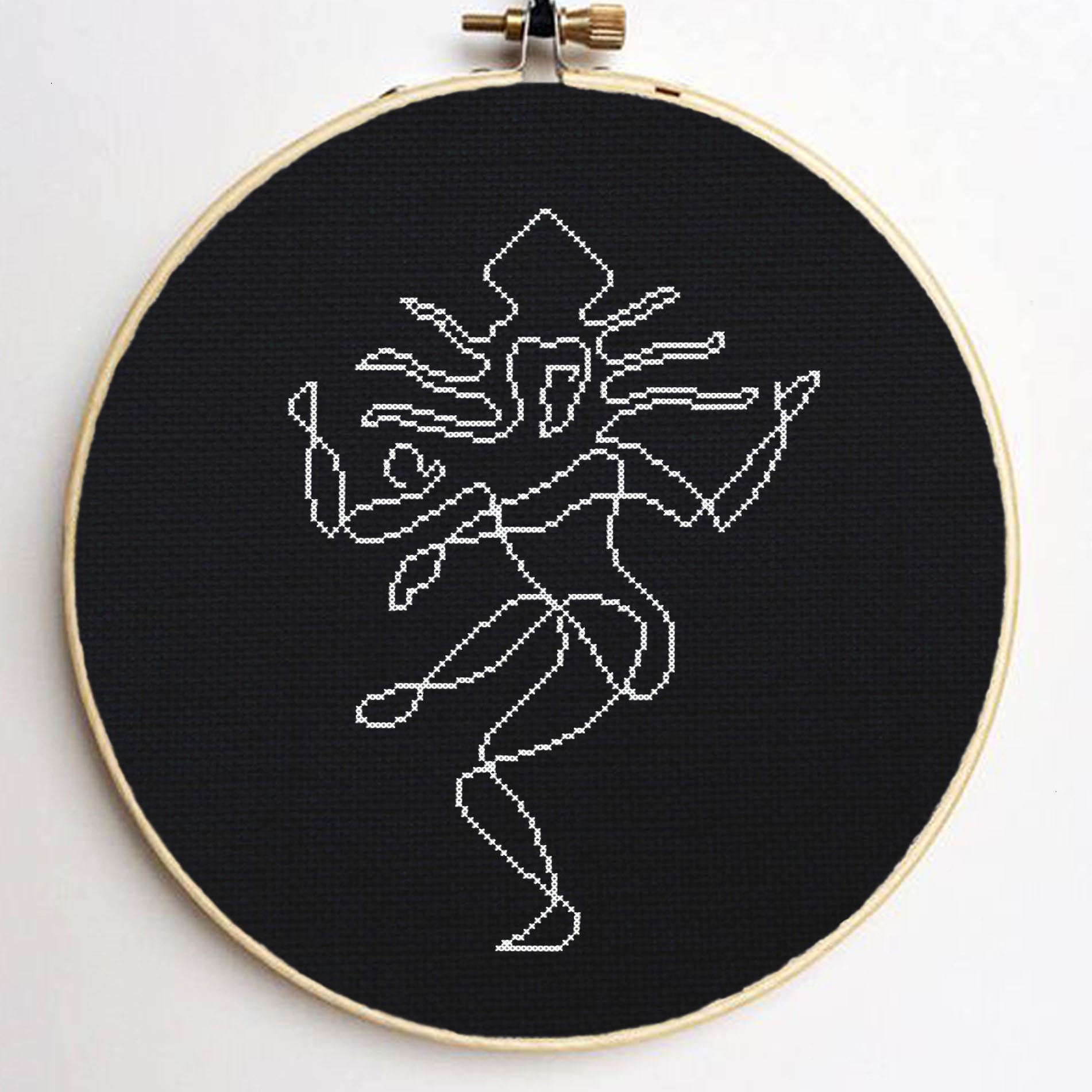 Dancing Shiva Cross Stitch Pattern Shiva Nataraja Hindu Design Indian ...