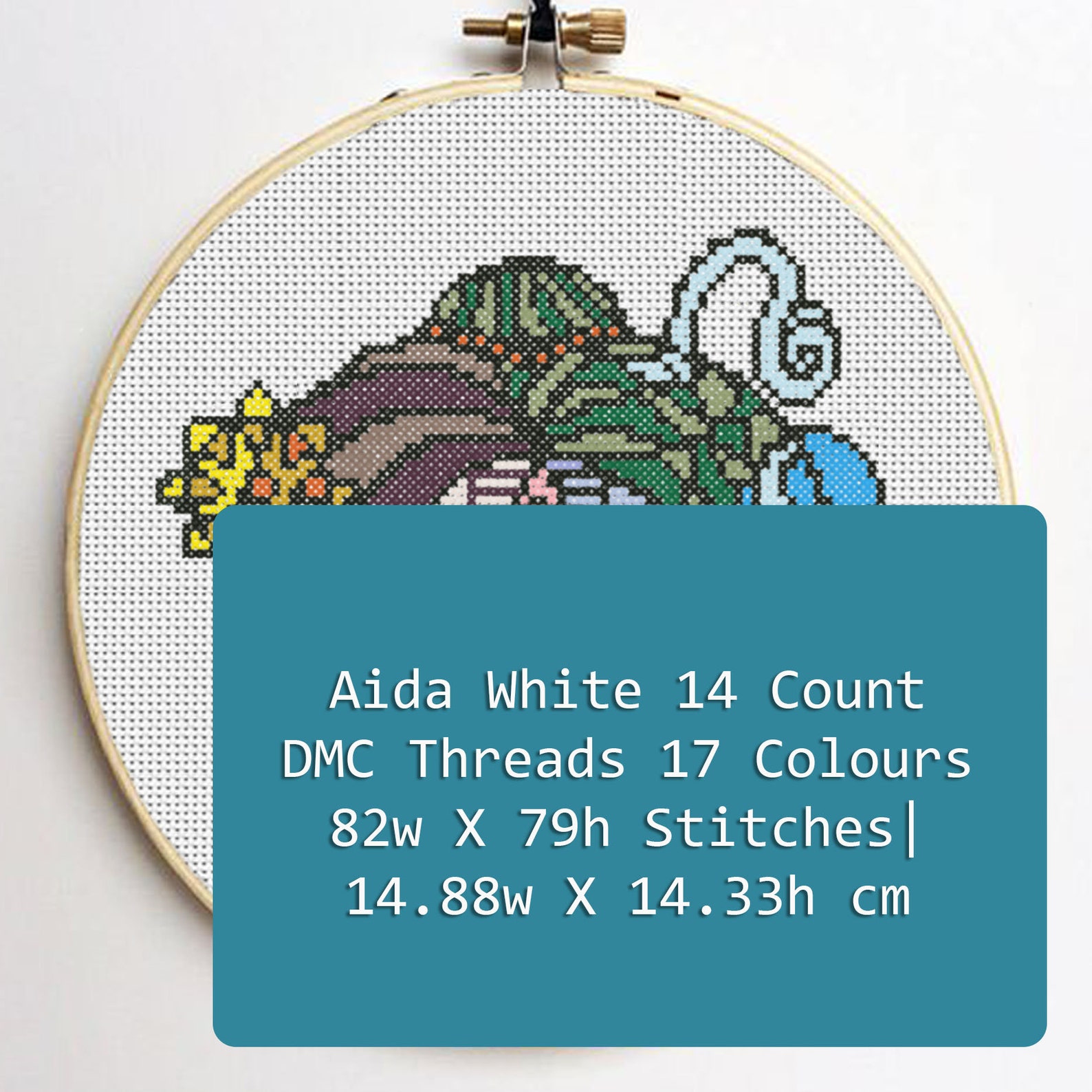 Shiva and Shakti Indian Cross Stitch Pattern PDF Download Hinduism ...