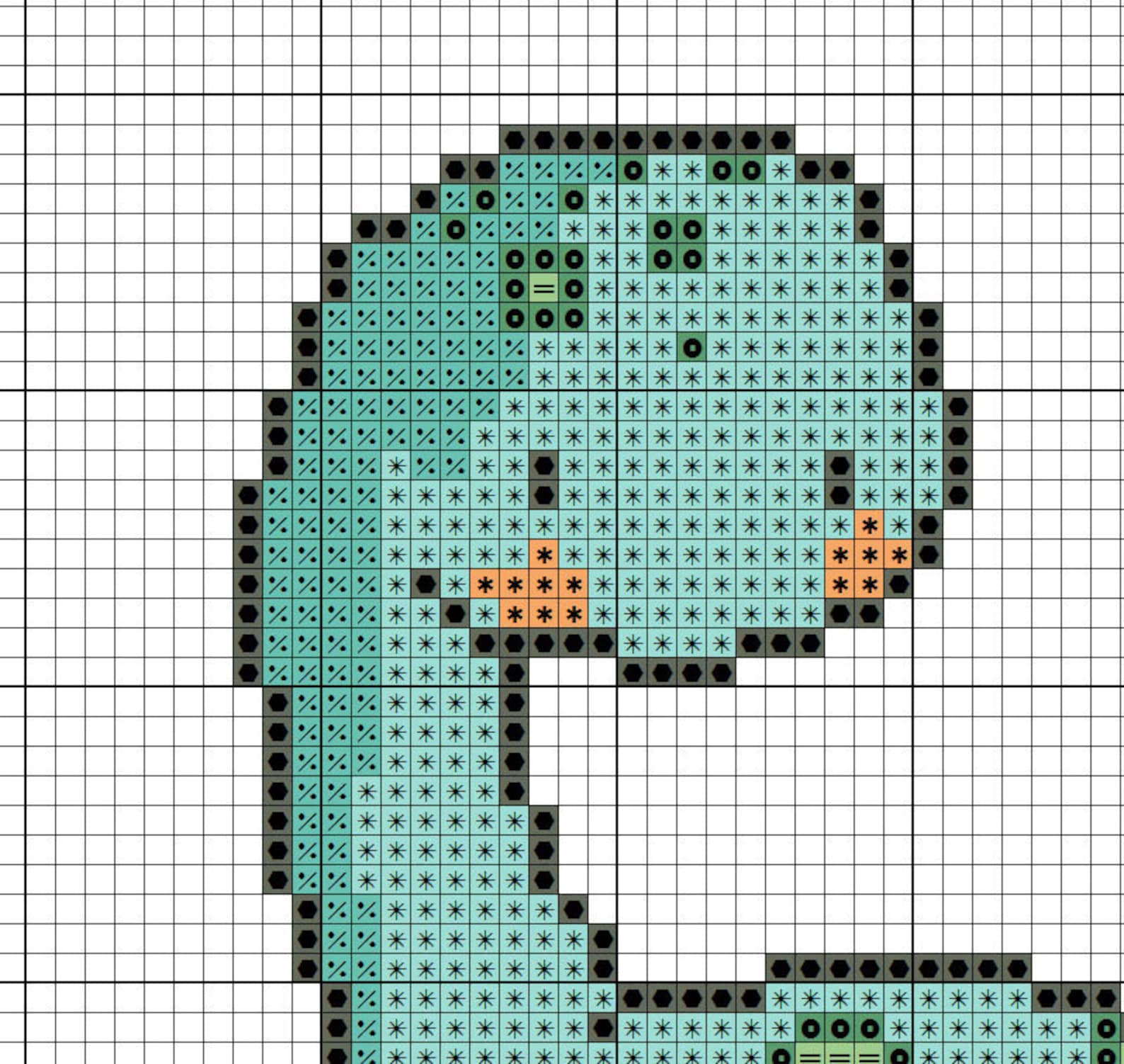 Dinosaur Cross Stitch Pattern Dino Babies Cross Stitch Baby | Etsy