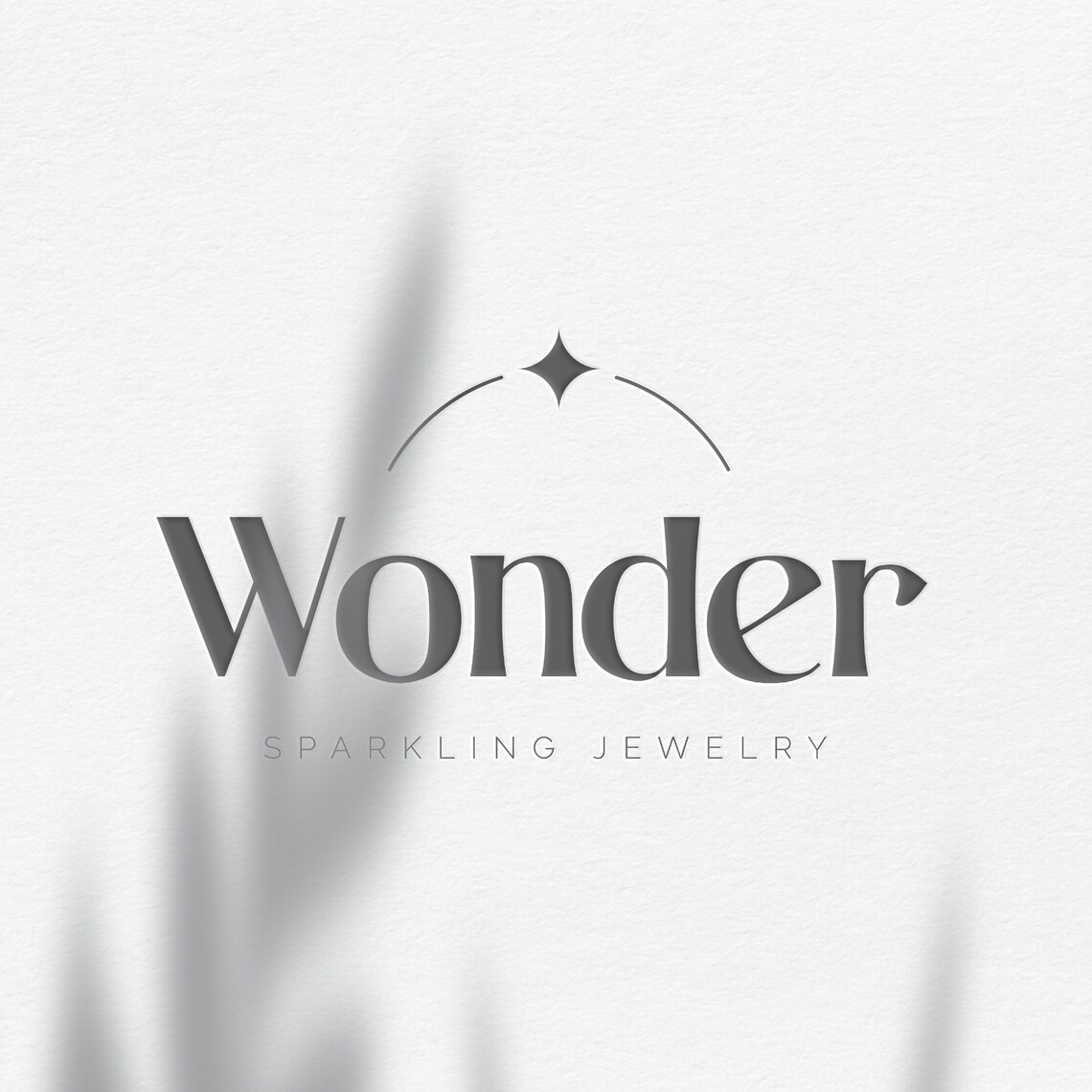 Premade Logo Chic Stylish Logo Minimalist Wordmark Logo - Etsy