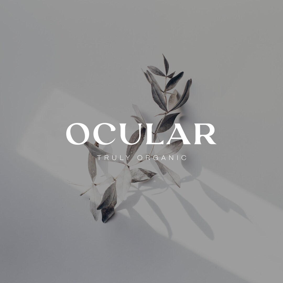 Premade Logo | Modern Contemporary Business Logo | Simple Wordmark Text ...