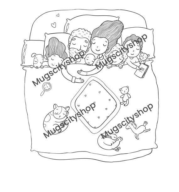 Coloring Book Page good Night Children Digital Download - Etsy