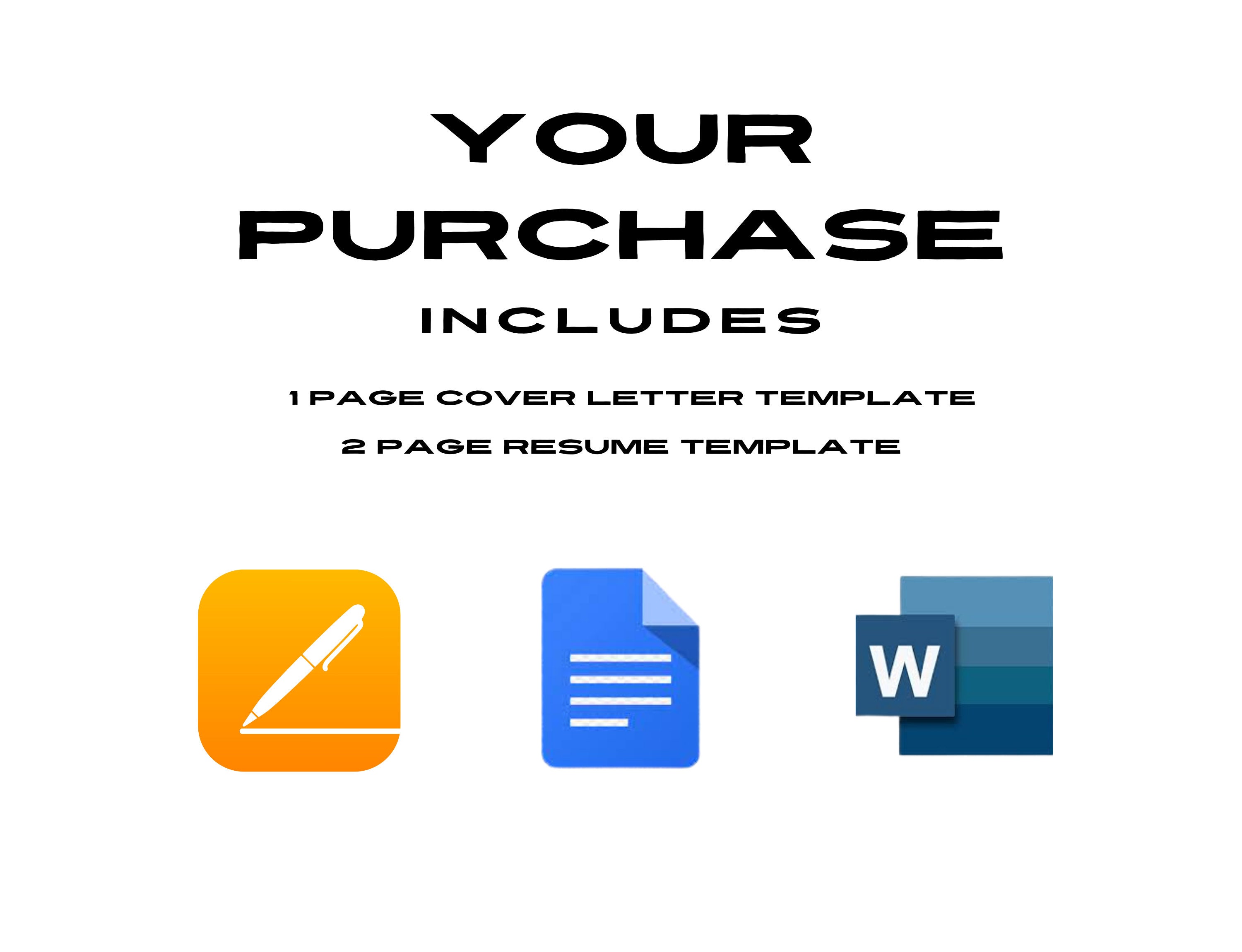 Resume Template 2024 for Nurse Externs, Google Docs, Word, & Pages ...