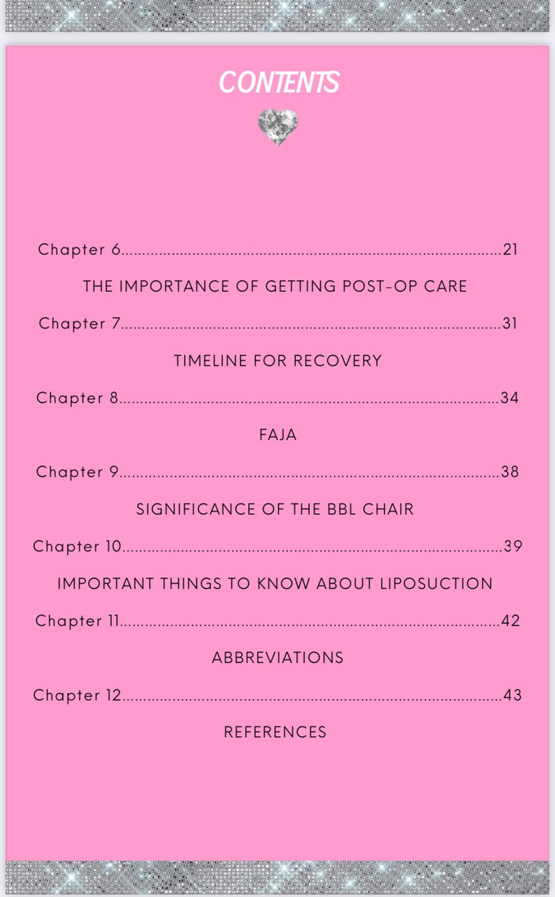 Plastic Surgery Ebook, Lipo, BBL Guide, Pre/post Op Care, Lymphatic ...