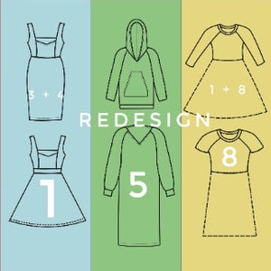 Basic Pdf Sewing Patterns for Women PDF Sewing Patterns for - Etsy