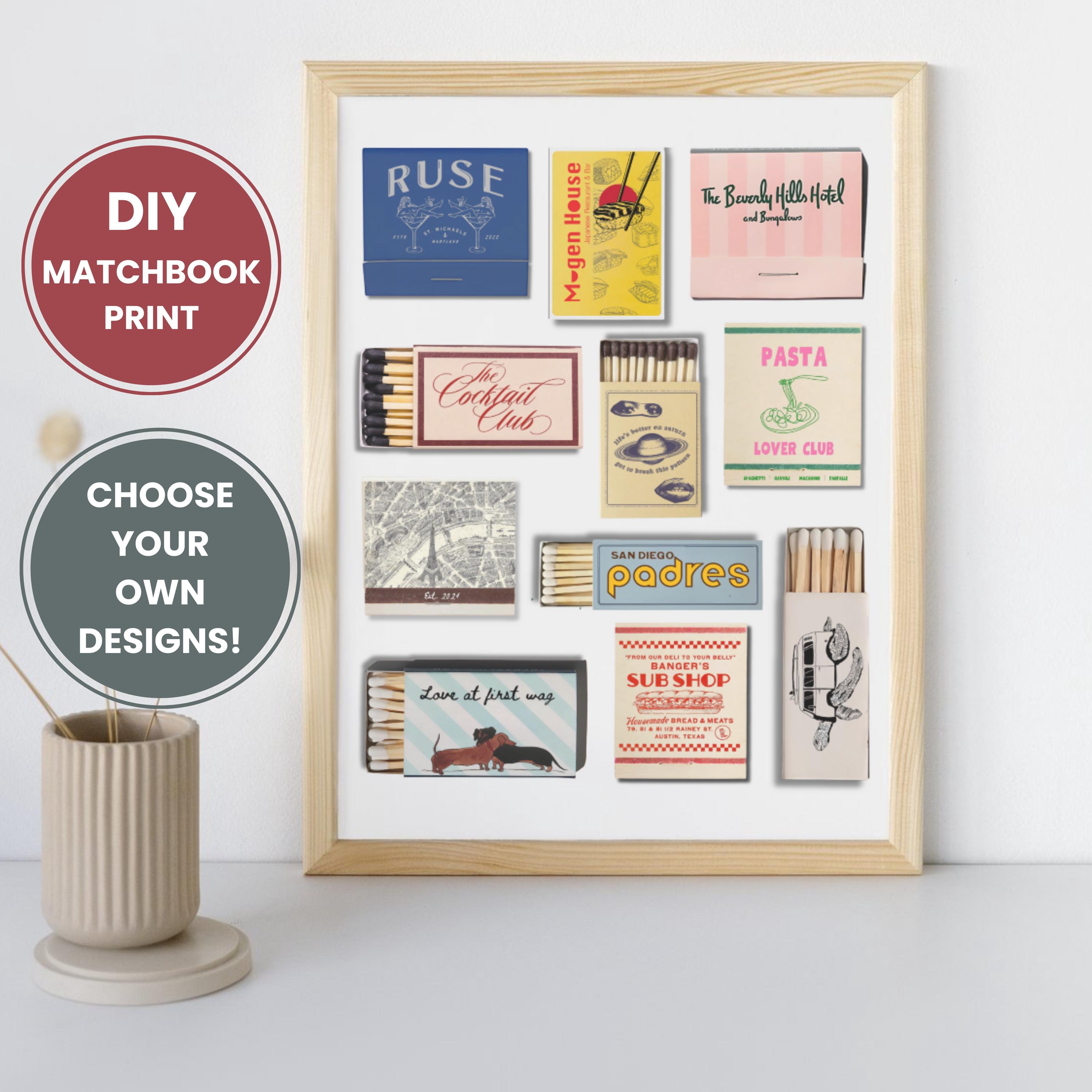 Matchbox Poster Template – Customizable Neutral Printable Wall Art ...
