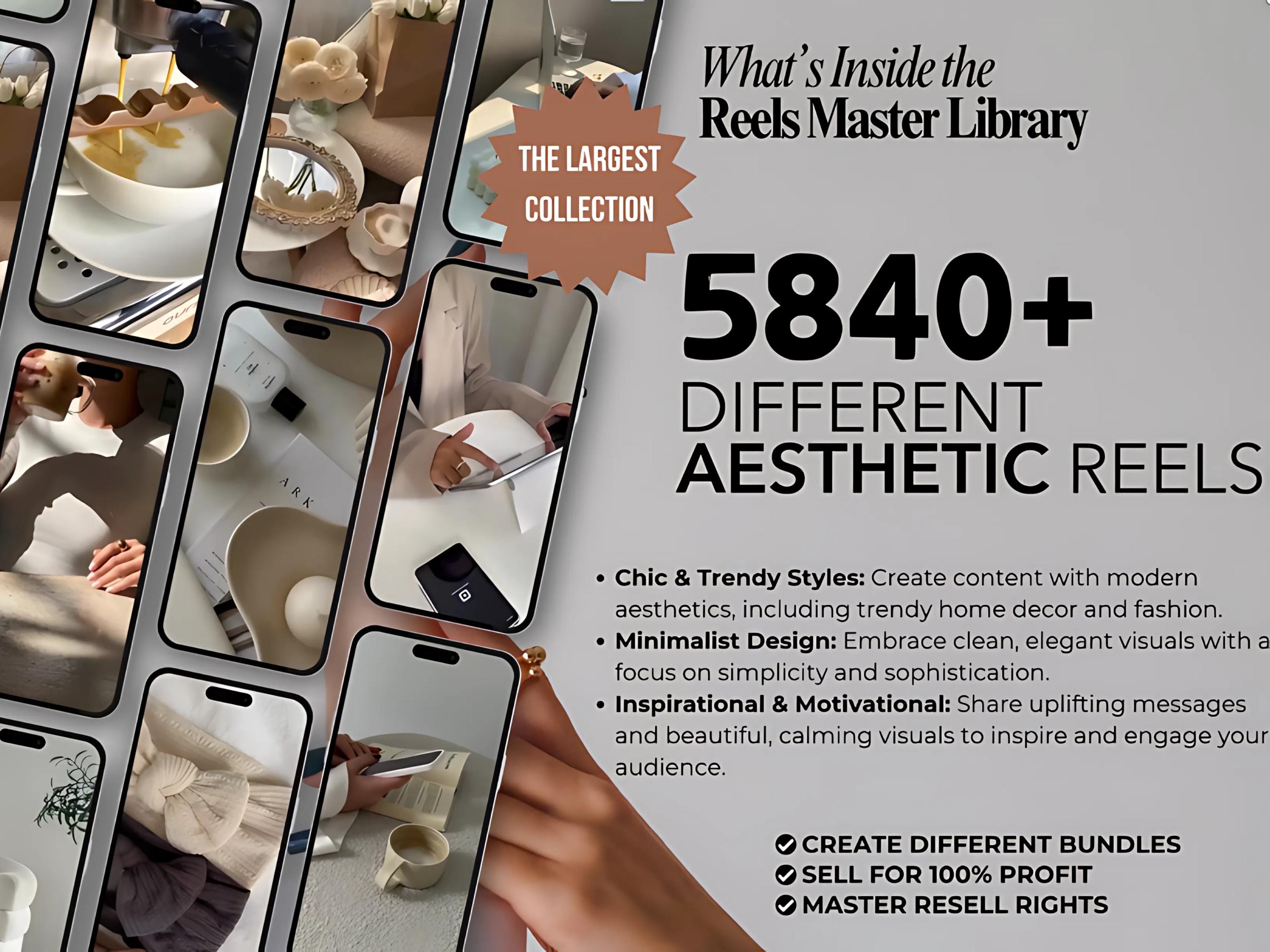 100,000+ Videos Bundle MRR PLR, 100,000+ Reel Master Library, Ultimate ...