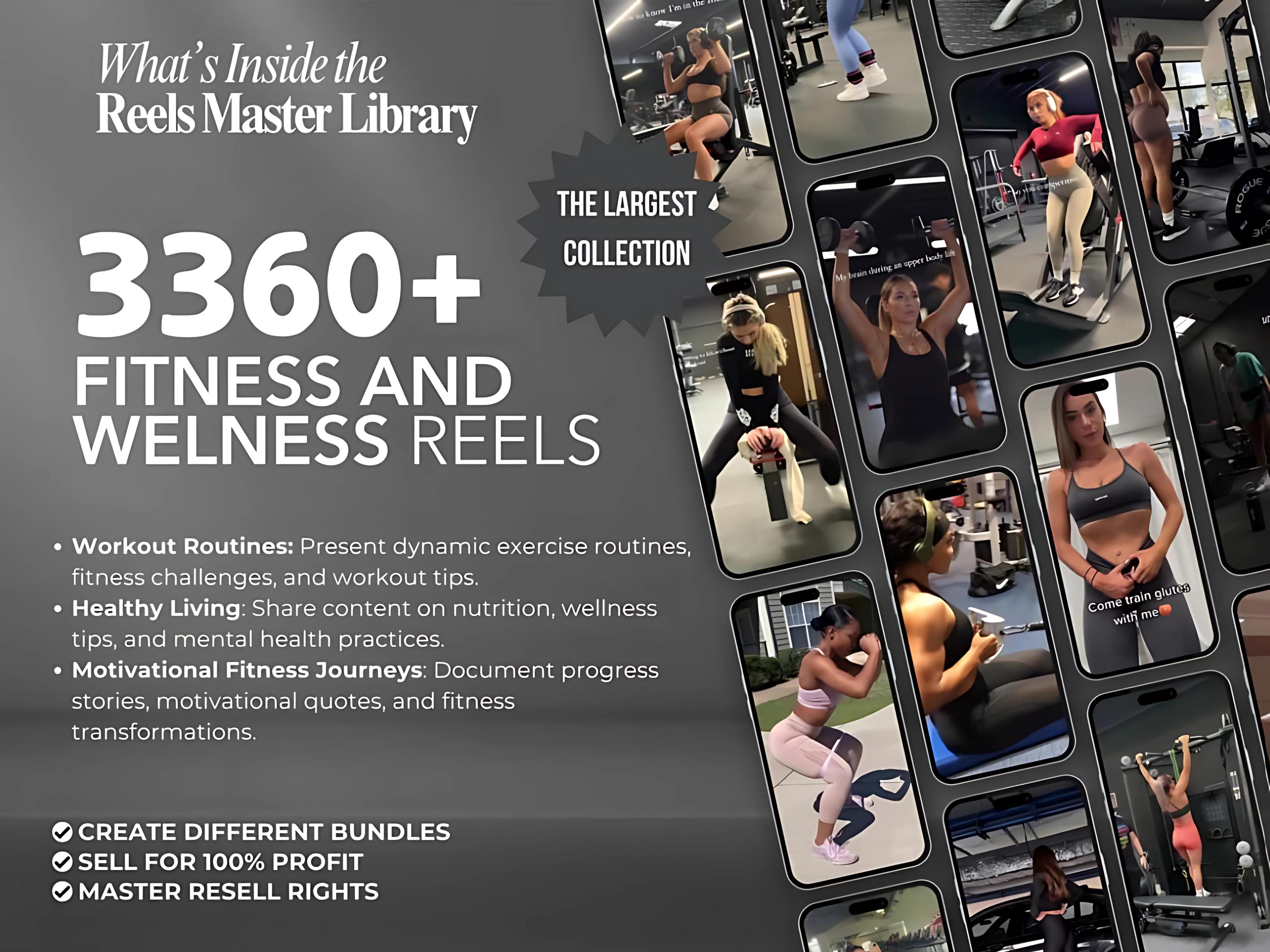 100,000+ Videos Bundle MRR PLR, 100,000+ Reel Master Library, Ultimate ...