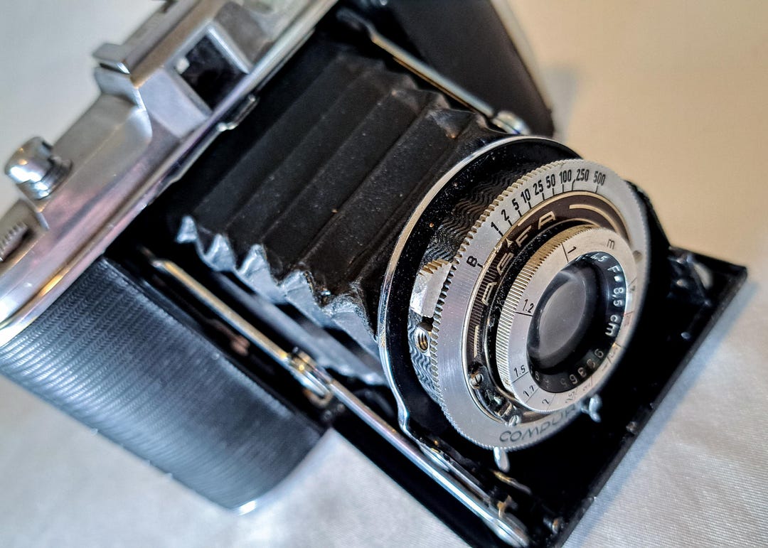 Agfa Jsolette Vintage Folding Bellows Analogue Medium Format (6x6 ...