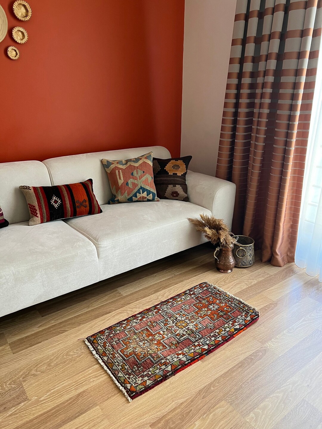 2x3 Small Ethnic Decorative Rugs,1x2 Area Rugs,colourful Oriental Rug ...