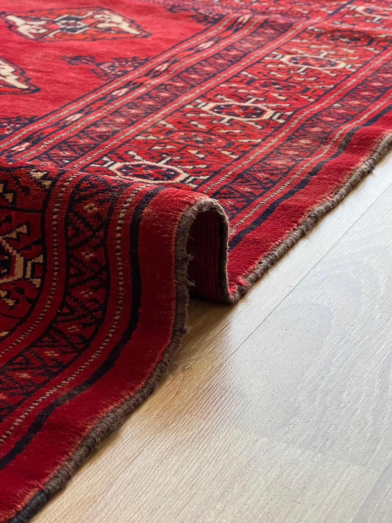 4x5 Vivid Red Colour Vintage Rug,antique Handmade Rug,anatolian Carpet ...