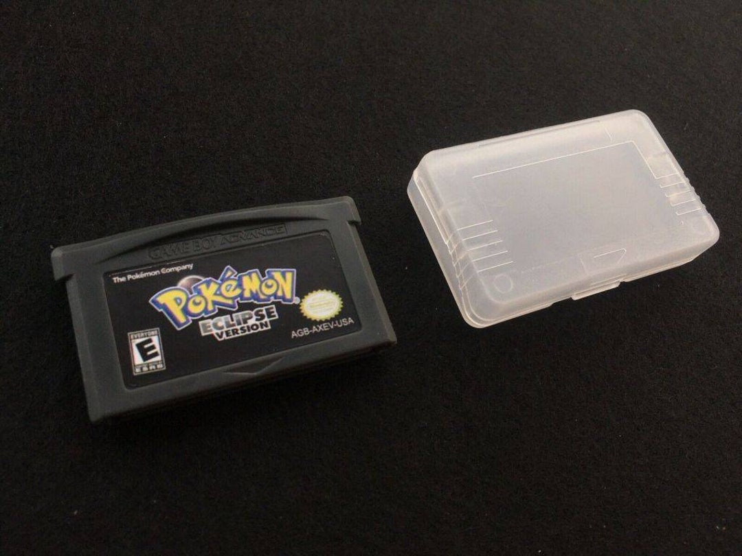 Gameboy Advance Pokemon Eclipse Version New Game Pokémon Fan Story Case ...