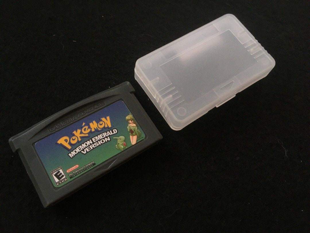 Gameboy Advance Pokemon Moemon Emerald New Game Pokémon - Etsy