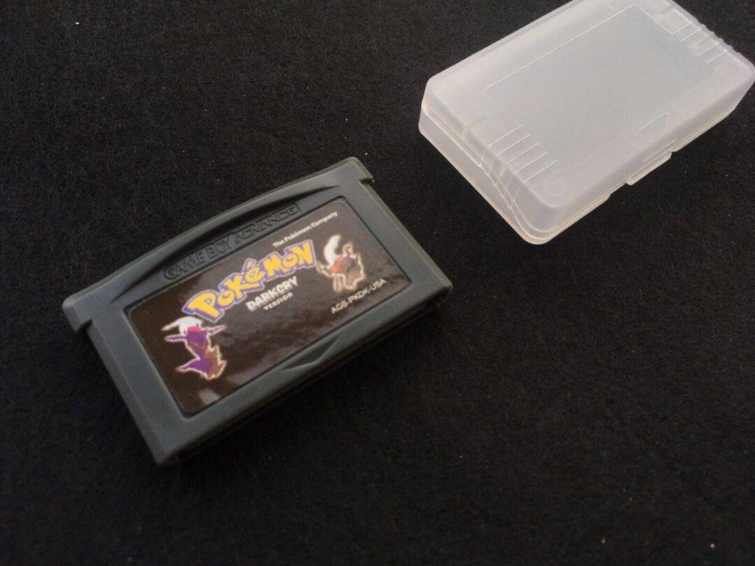 Gameboy Advance Pokemon Dark Cry New Game Pokémon Fan - Etsy