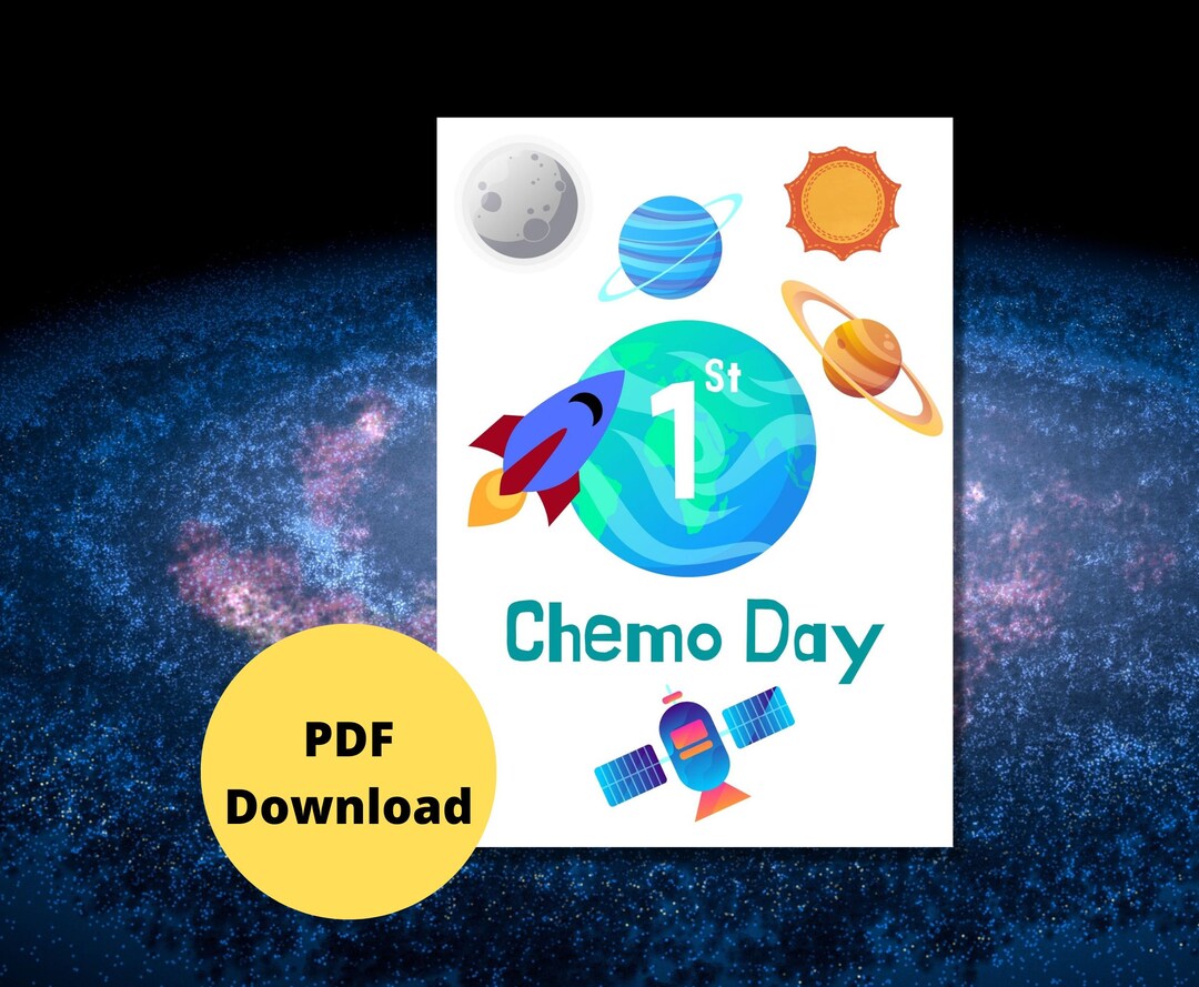 Printable Chemo Countdown Sign Set, Last Chemo Day Sign, Last Day of ...