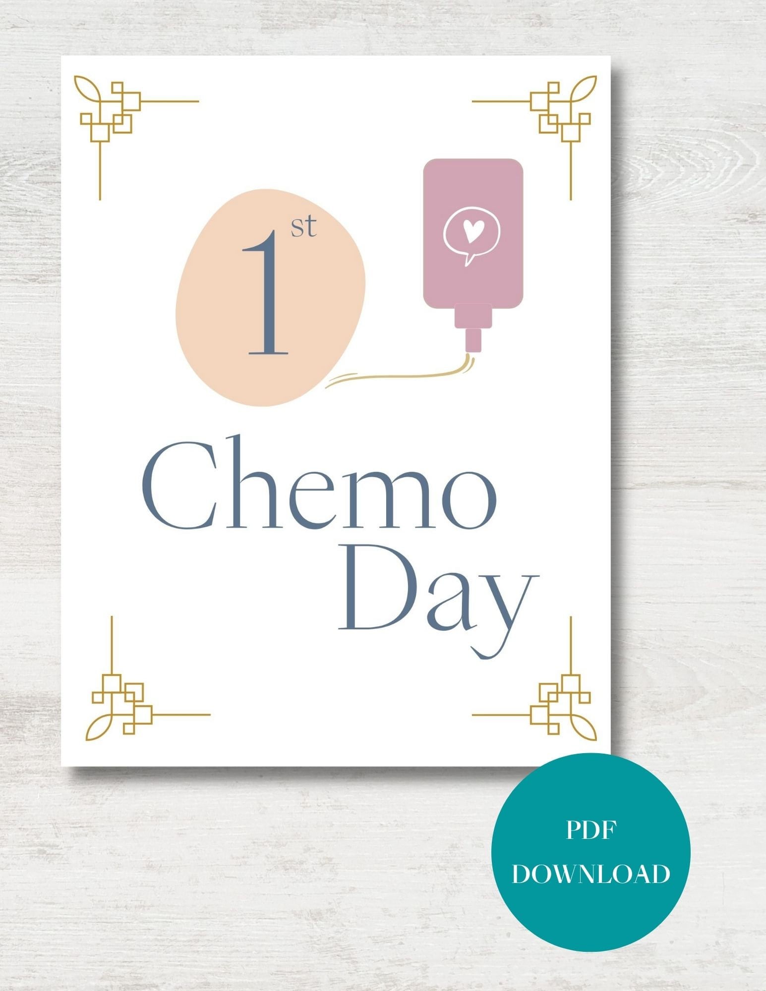 Printable Cancer Chemo Sign Set, Last Chemo Day Sign, Last Day of Chemo ...