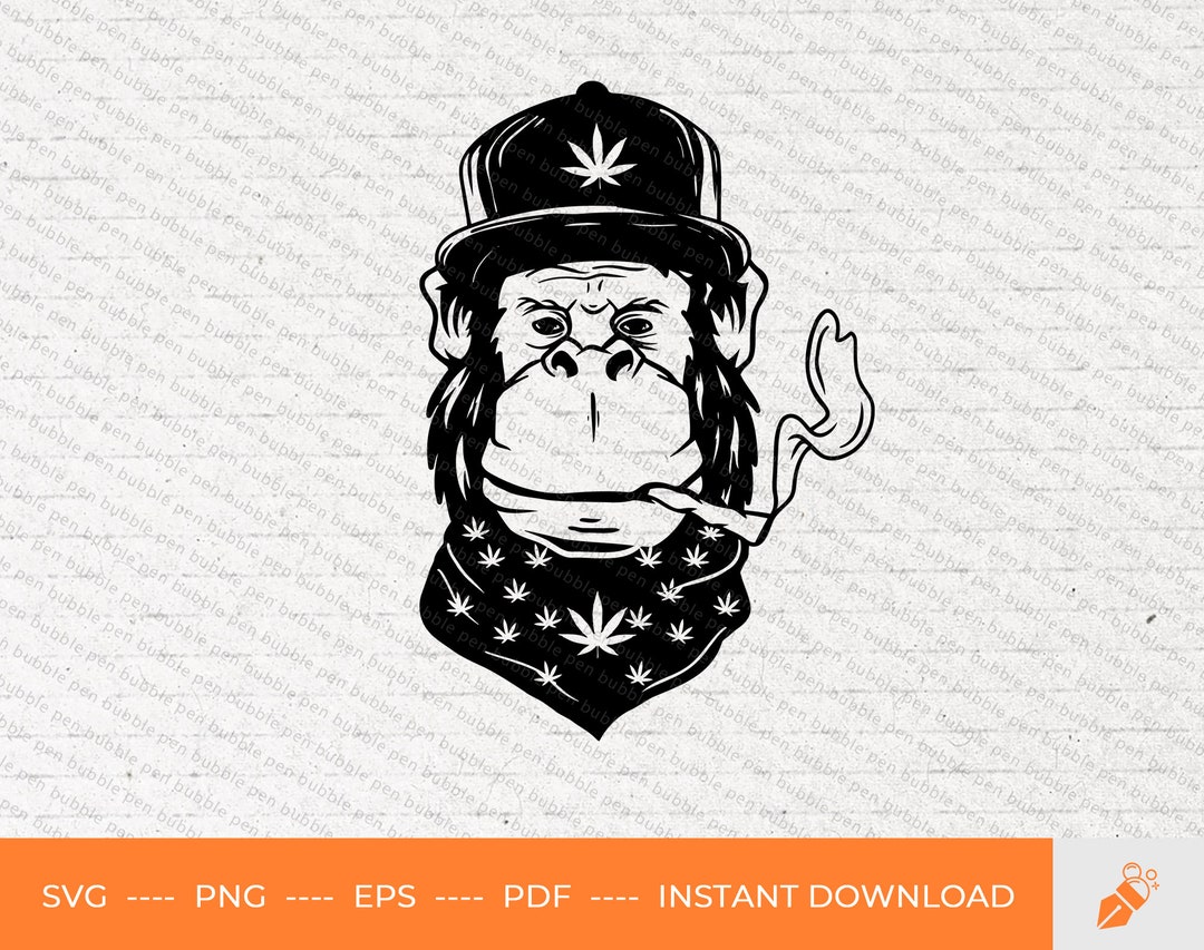 Rasta Monkey Smoking Joint SVG, Animal Smoking Weed Svg, Smoking ... Rasta Monkey Smoking Joint SVG, Animal Smoking Weed Svg, Smoking ...