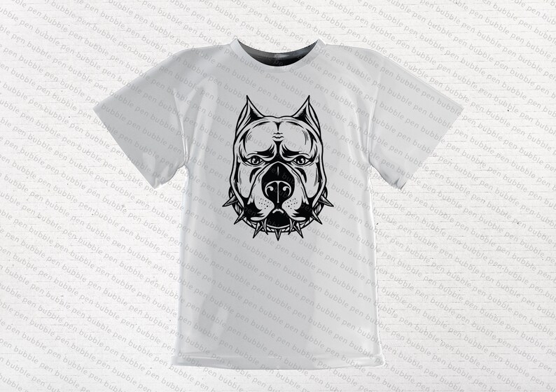 Pitbull Head SVG, Bully Head Svg, American Pitbull Head Svg, Pitbull ...