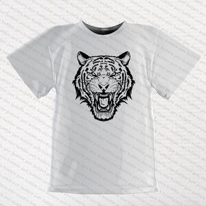 Tiger Head SVG, Wild Tiger Svg, Tiger Mascot Svg, Tiger Logo Svg, Tiger ...