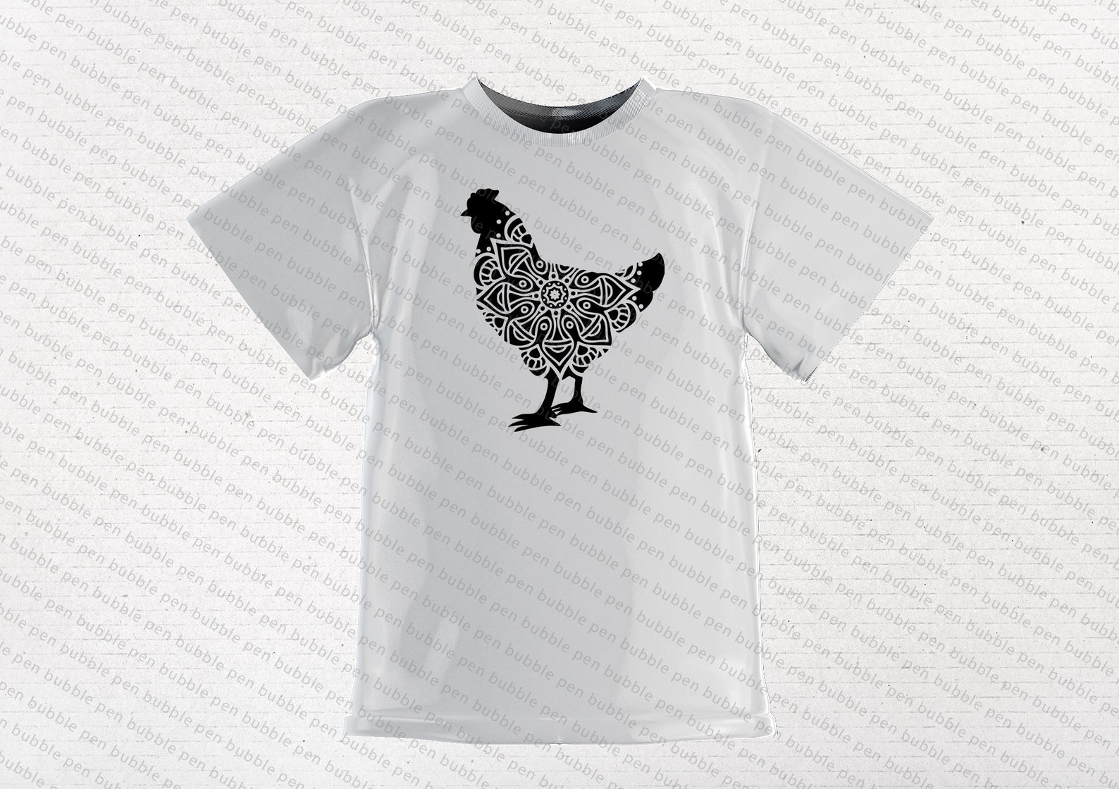 Mandala Huhn SVG, Huhn Bauernhof SVG, Huhn Silhouette svg, Henne ...