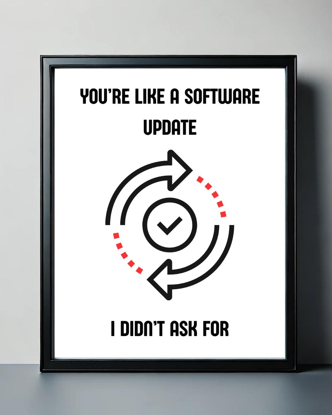 Funny Software Poster - Programmer Gift - Tech Office Decor - Geek Wall ...
