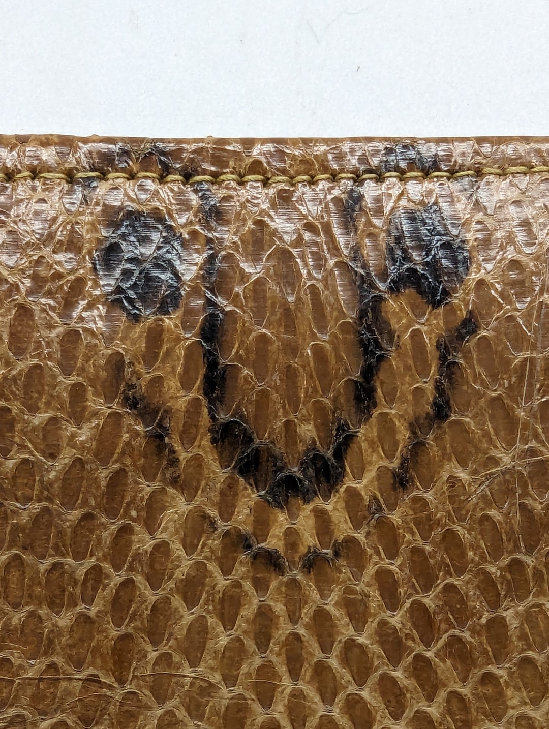 Vintage Women's Wallet Made of Snake Skin - Etsy