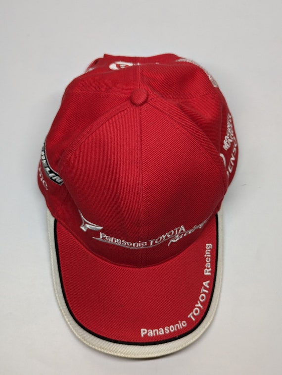RARE! Red Panasonic Toyota Racing F1 Formula Uno cap. - Gem