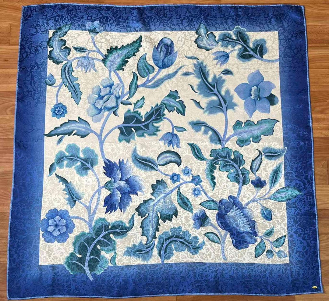 Jim Thompson Silk Scarf, 82x82 Cm. - Etsy