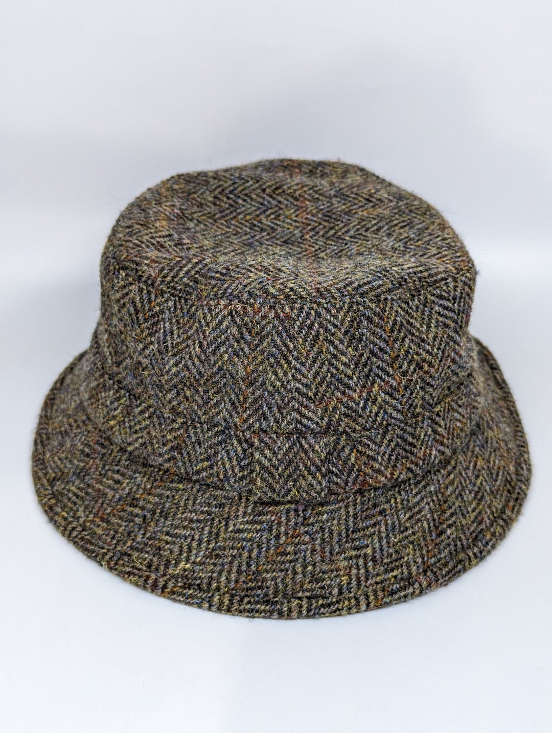 Harris Tweed Wool Wool Fisherman's Hat A Premium Scottish Heritage ...